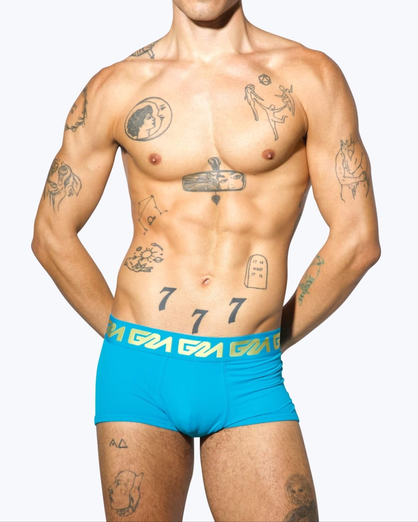 Garcon Mykonos Trunk Blue – JOCKBOX